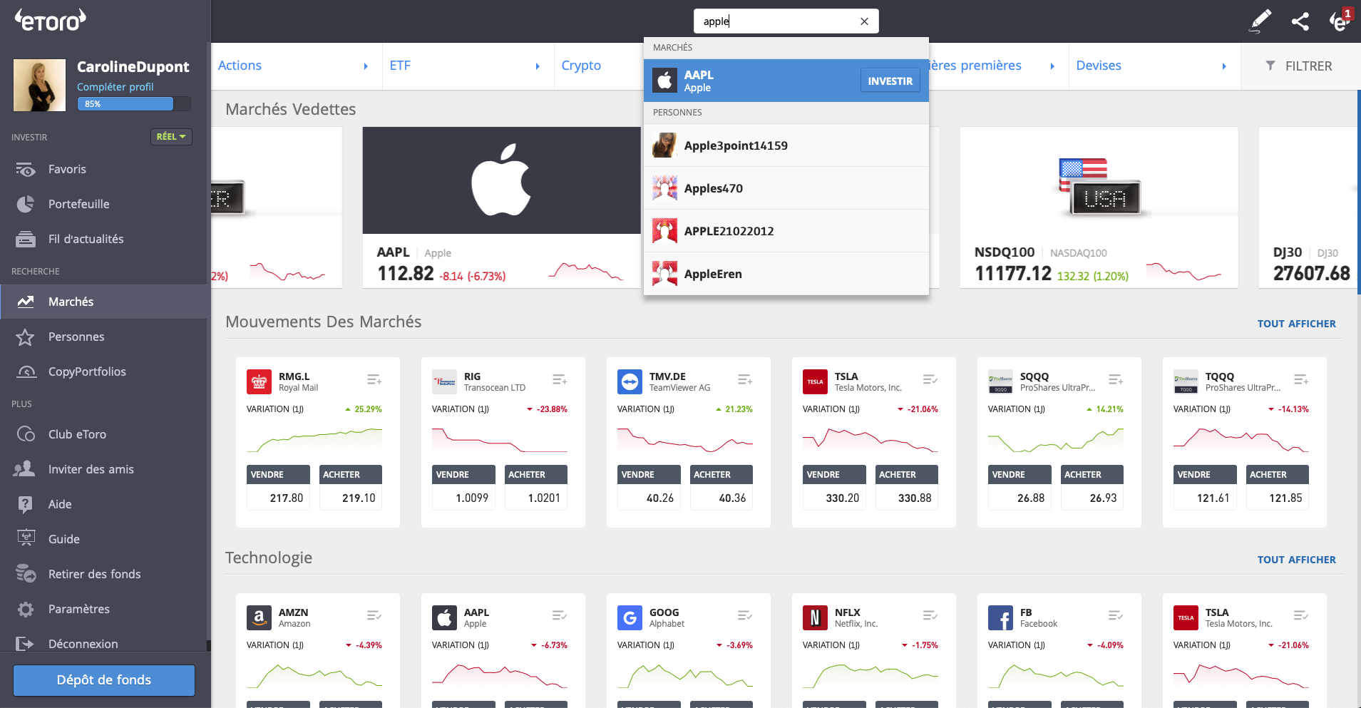 Acheter Action Apple | Comment Investir dans AAPL en 2024