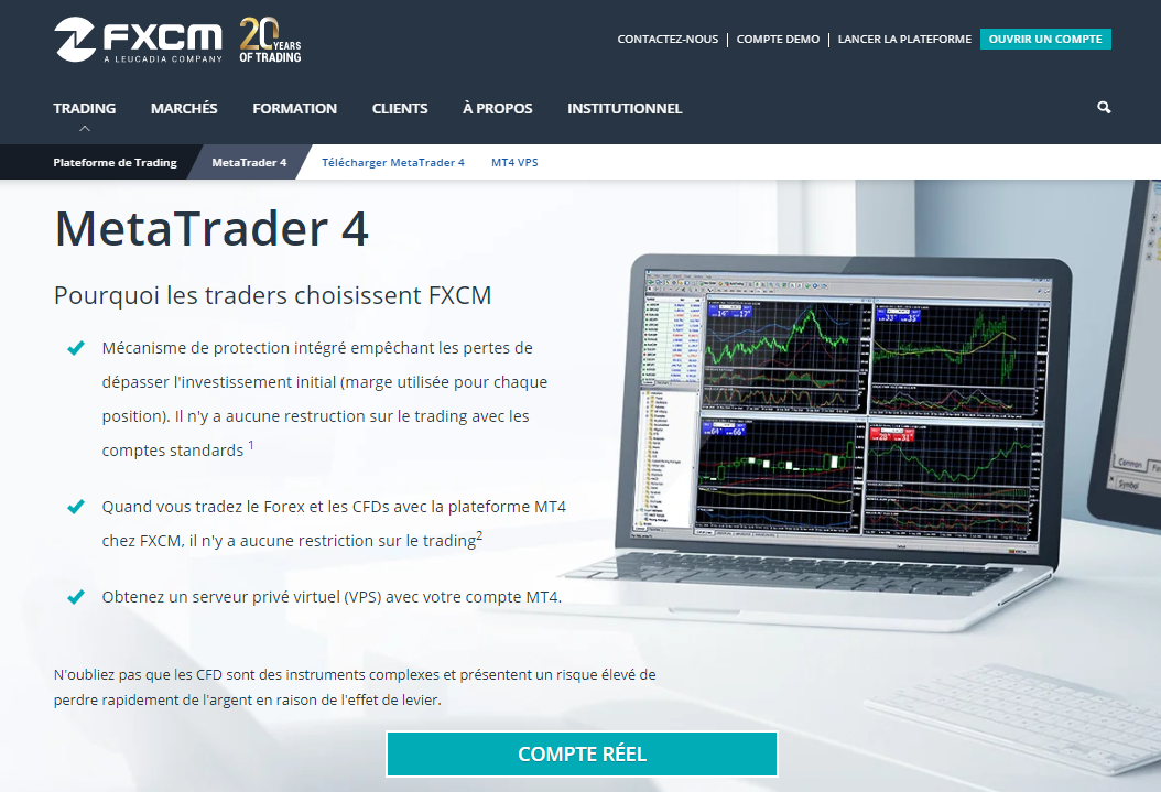 Broker MT4 : Top 8 Courtiers pour Trader avec MetaTrader 4