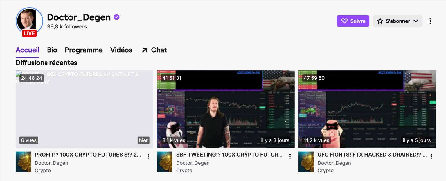 Crypto Twitch : Meilleurs Chaînes à suivre 2026