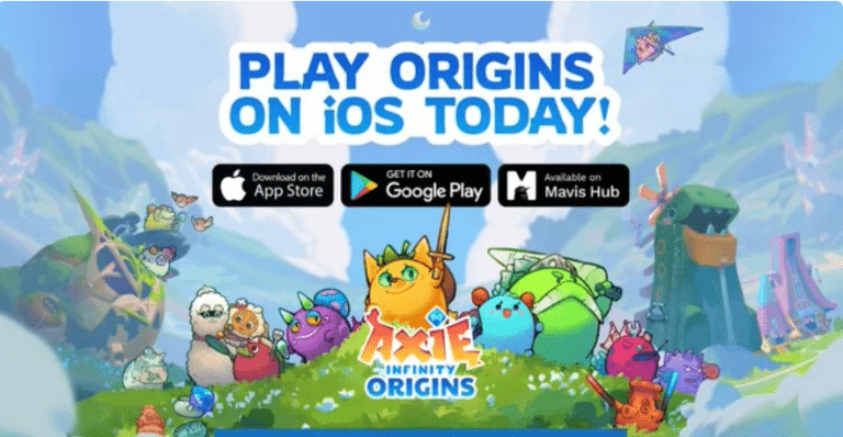 Le jeu blockchain Origins d'Axie Infinity arrive sur iOS