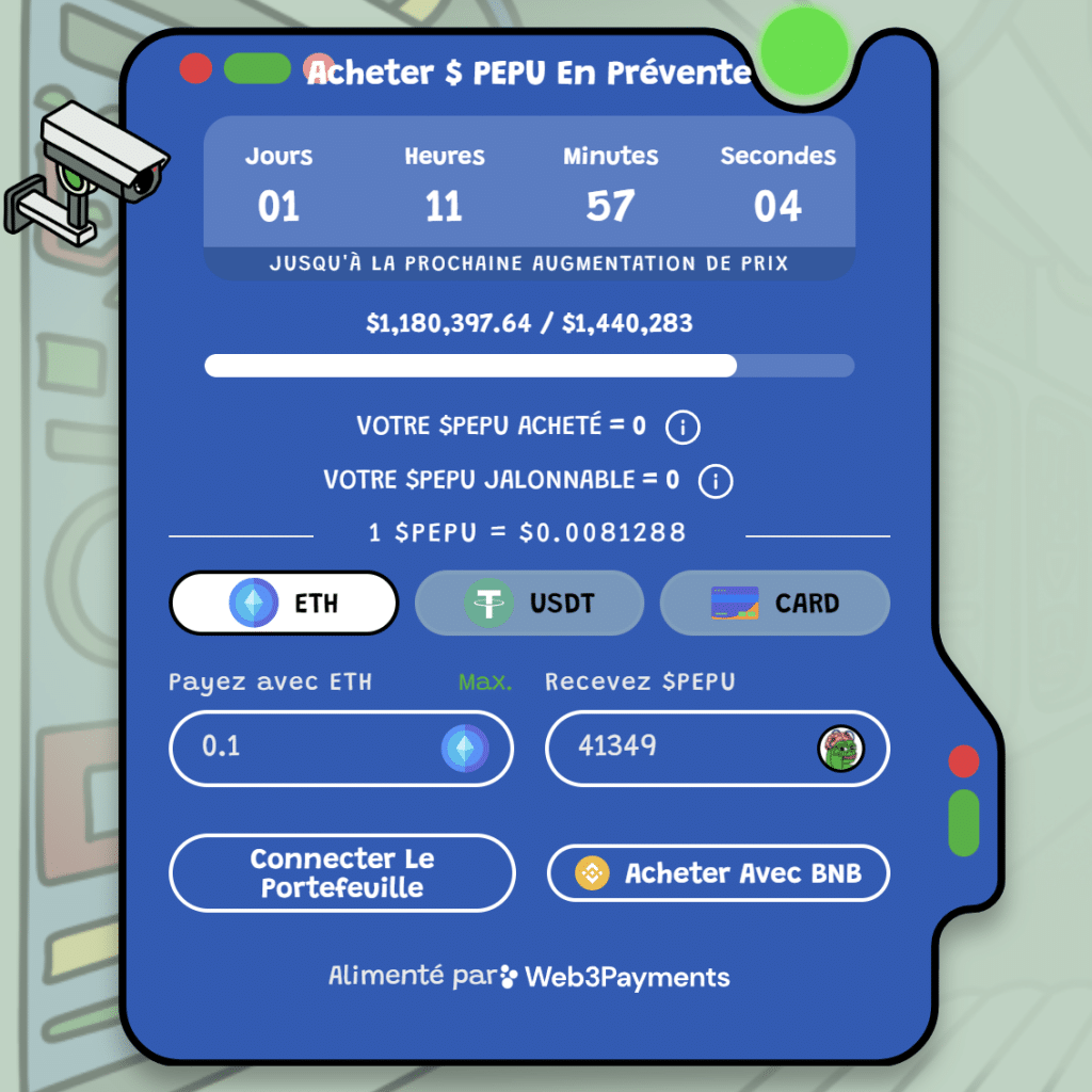 Acheter Pepe Unchained ($PEPU) 2026: Notre Guide Complet